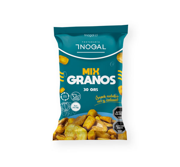 Box 48 unidades Mix granos 30 grs - Tostaduría el Nogal